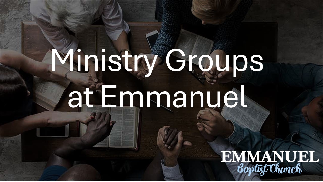 Ministry Groups
